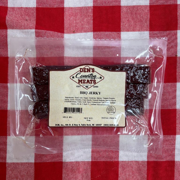 BBQ Jerky | Den's Country Meats