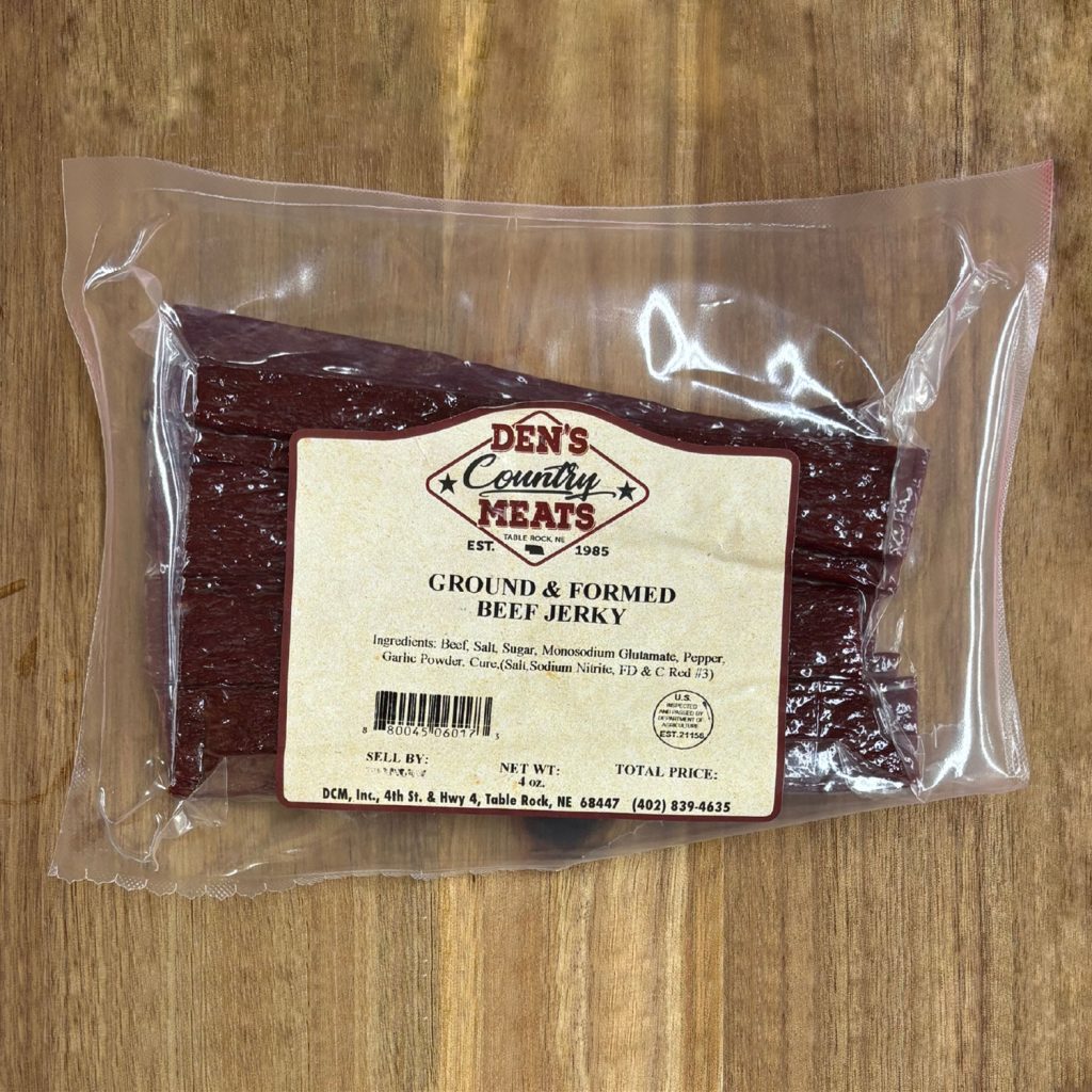 Ground & Formed Jerky | Den's Country Meats
